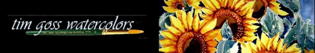 Tim Goss Watercolors – Big, Bright, Colorful