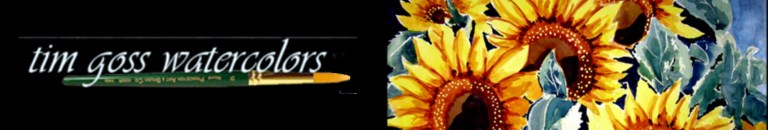 Tim Goss Watercolors – Big, Bright, Colorful